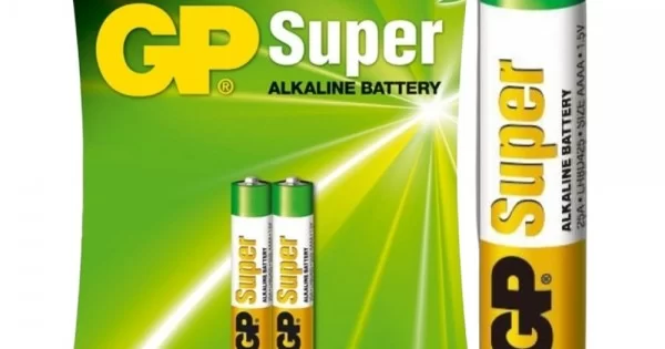 GP Super Alkaline AAAA Battery 2 Pack from satcity.ie ir ...