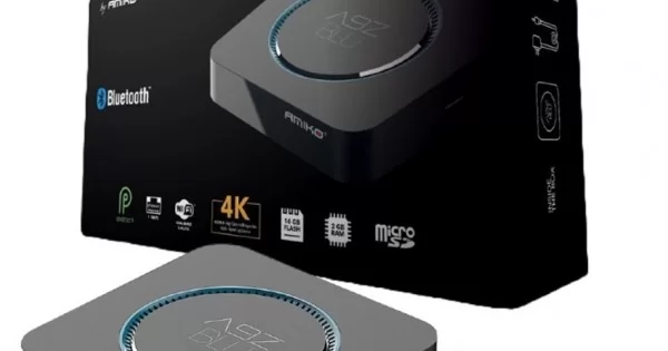 Amiko A9Z BLU OTT 4K Digital Media Player Streaming UHD Receiver ...
