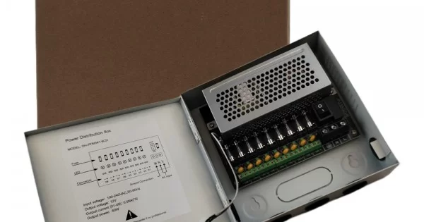 Dahua 12V 5A 9 Output Boxed PSU from Satcity.ie Ireland ...