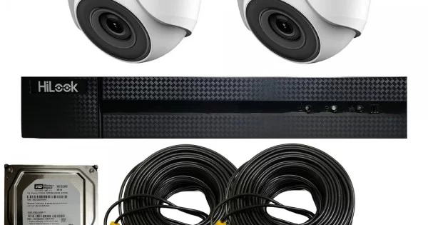 2 Cameras CCTV Kits