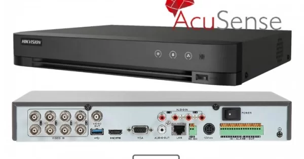 Hikvision 8CH Acusense Turbo DVR 8MP from Satcity.ie Ireland ...