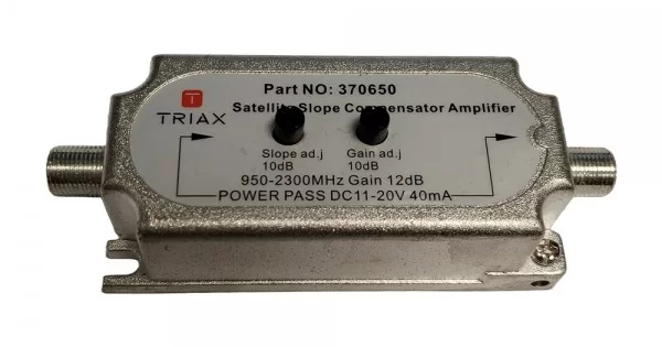 Satellite Slope Amplifier 950-2300MHz 12dB gain 10dB slope ...