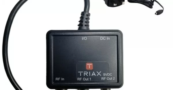 Triax Remote Link IR i/O Link RF2 Replicator With Power Supply ...