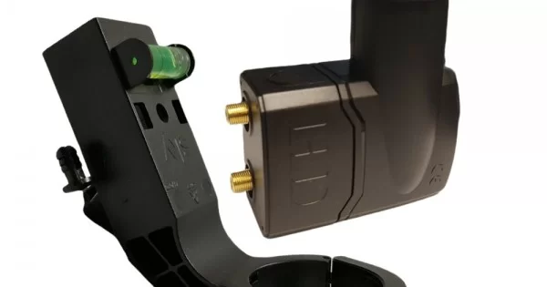 Blazer Twin LNB 0.1dB + Adapter Bracket | Satellite LNB