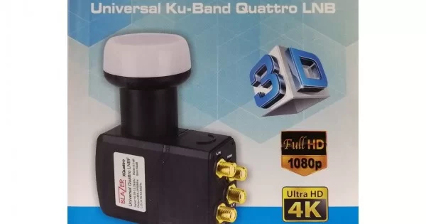 Universal LNBs : Quattro LNB XQuattro LNB Blazer 0.1 DB HIGH ...