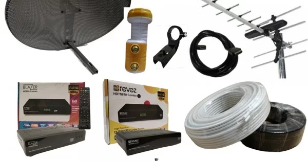 UK & Irish TV Combo Kit | Free To Air Full HD Box